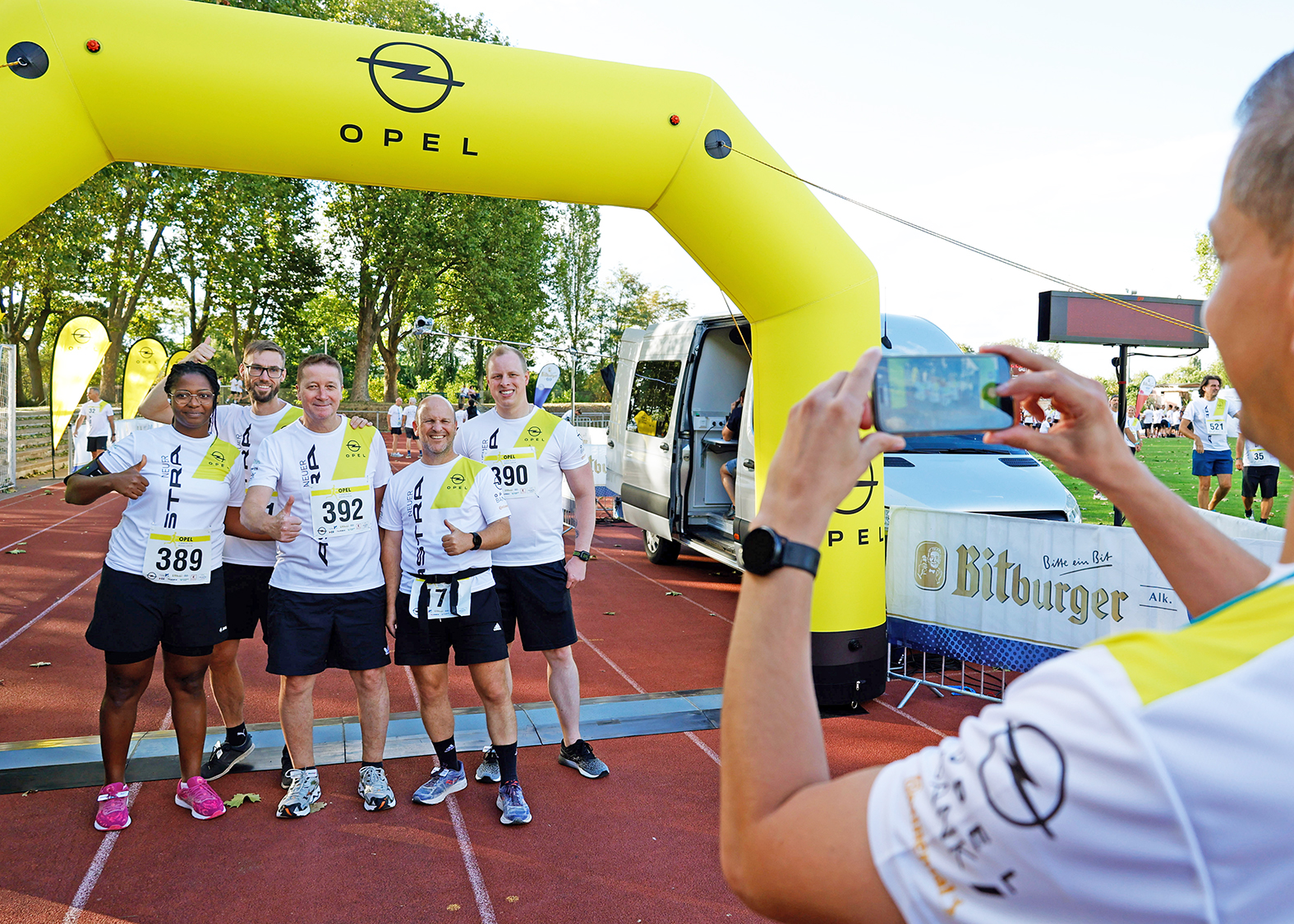Teamspirit pur! - Opel POST