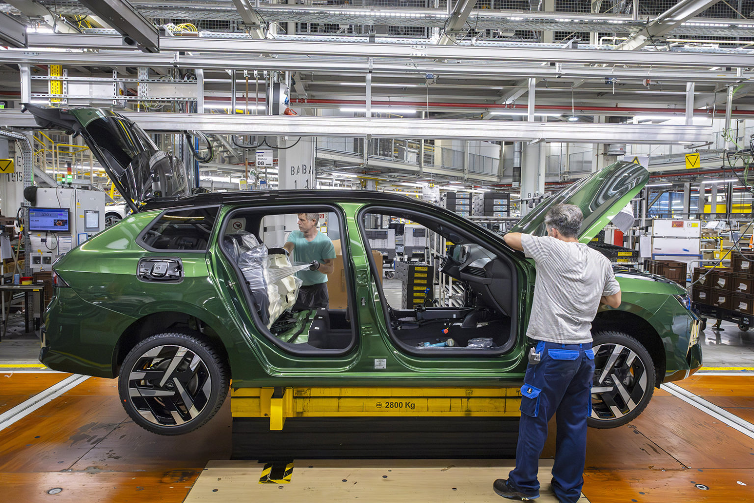 Wenn das eigene Auto vom Band läuft - Opel POST
